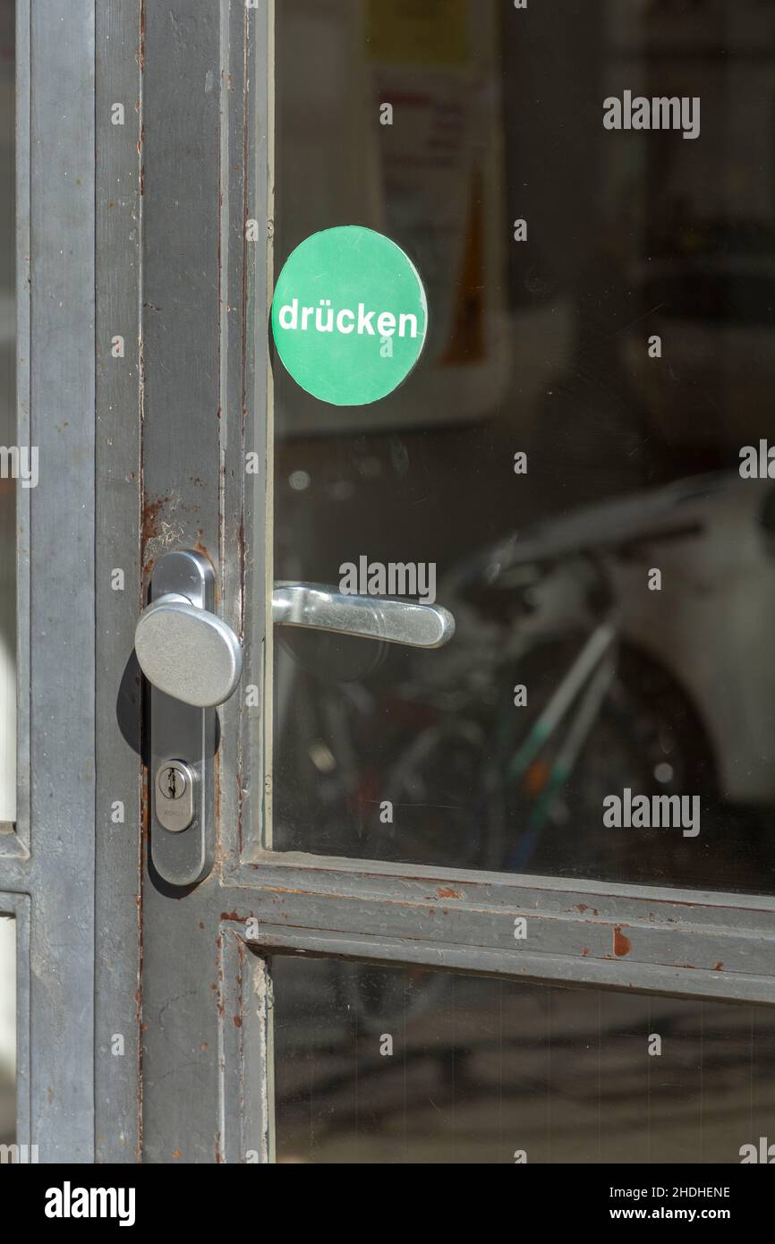 door, press, doors Stock Photo - Alamy