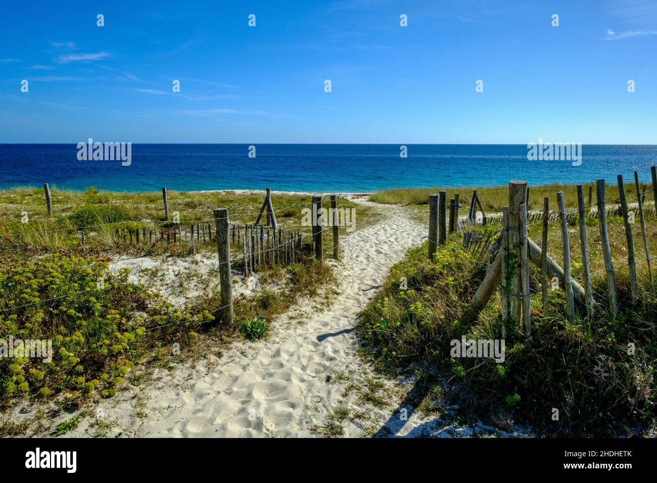 brittany, beach coast path, brittanies, coast paths Stock Photo - Alamy