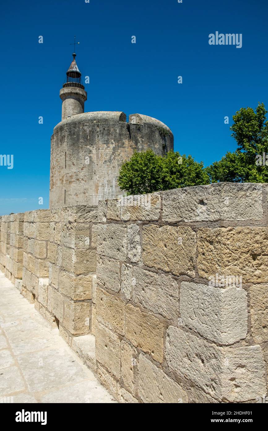 fortress wall, defense tower, tour de constance, fortress walls ...