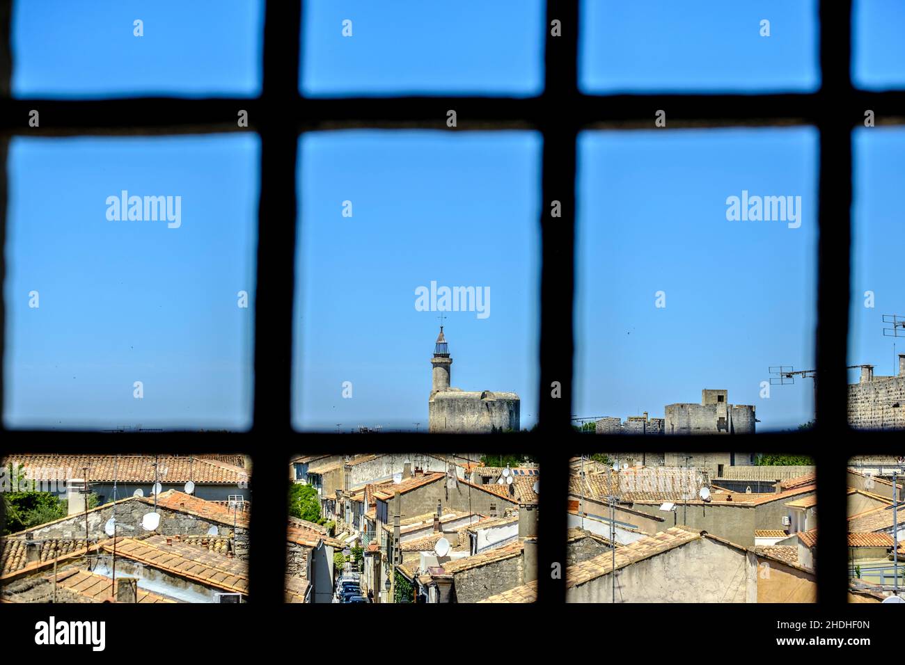window, view, fort, aigues mortes, windows, views, forts Stock Photo ...
