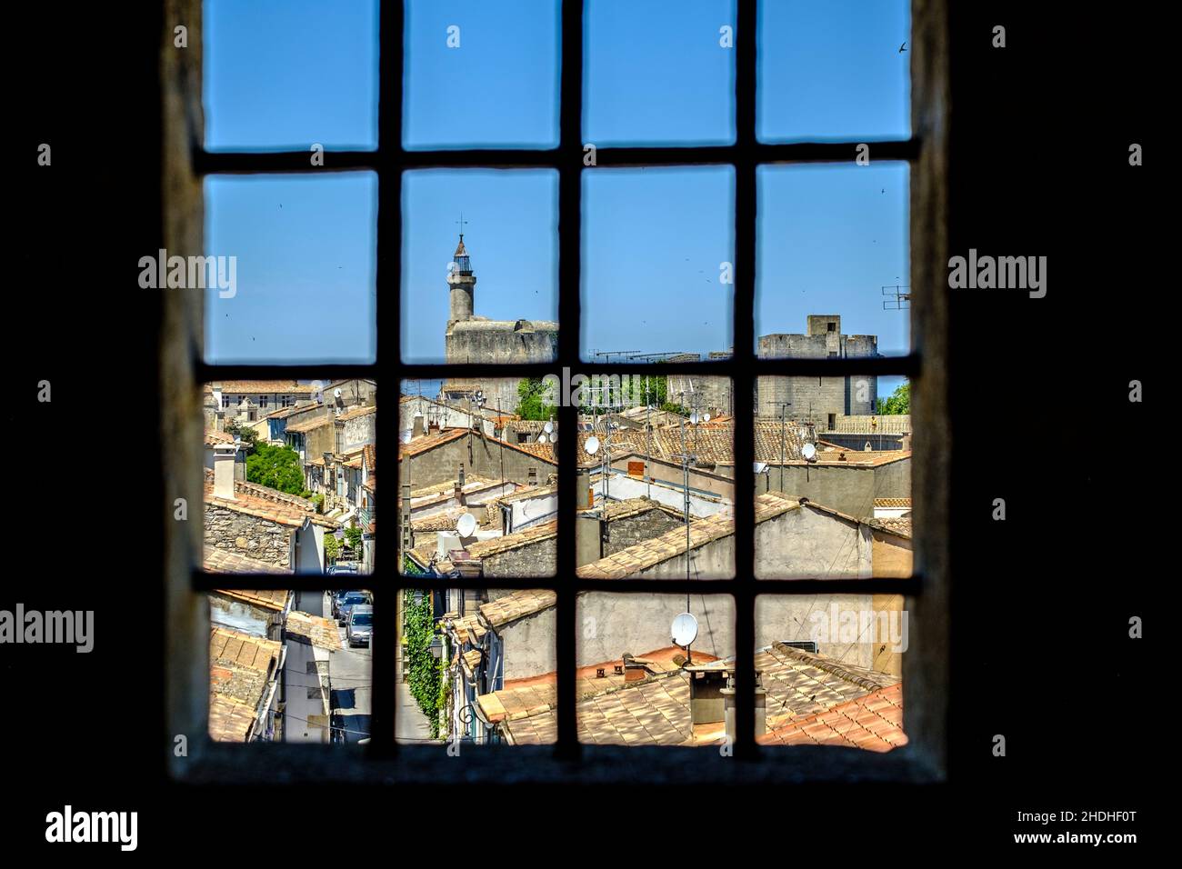 window, view, medieval, aigues mortes, windows, views, medievals Stock ...