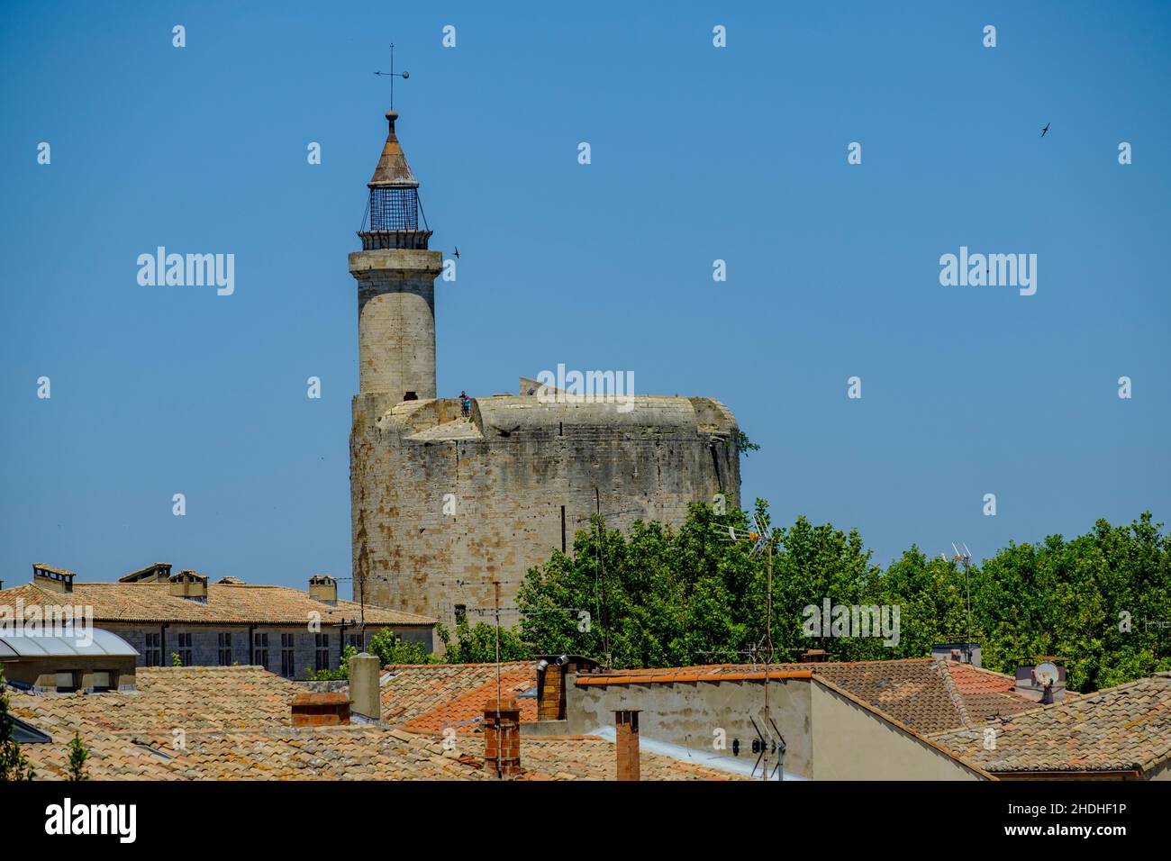 defense tower, tour de constance, defense towers Stock Photo - Alamy