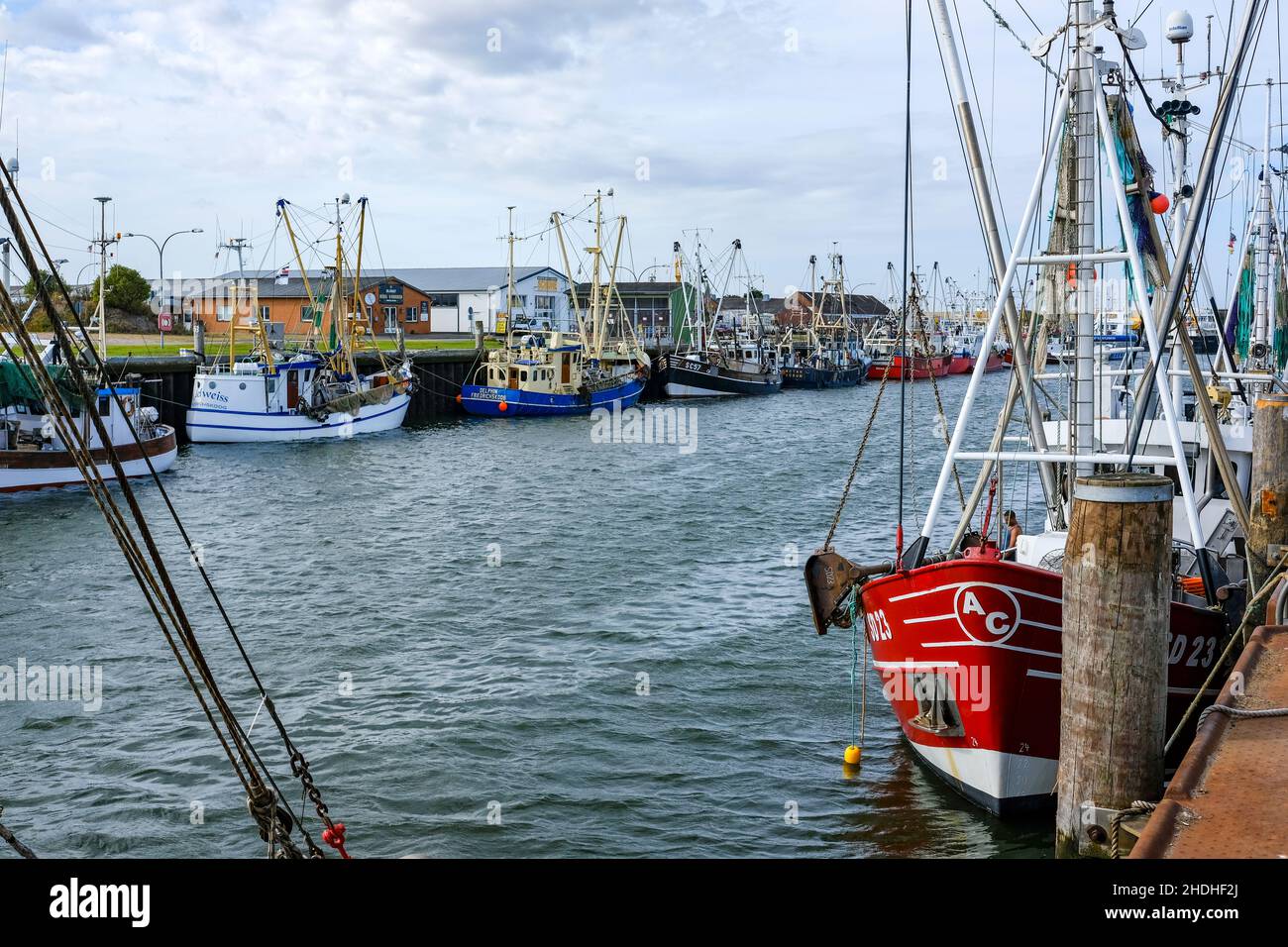 harbour, büsum, fishing boat, harbours, port, büsums, fishing boats ...