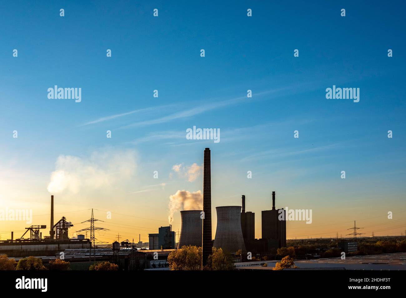 duisburg, coal fired power plant, duisburgs, coal-fired power plants ...