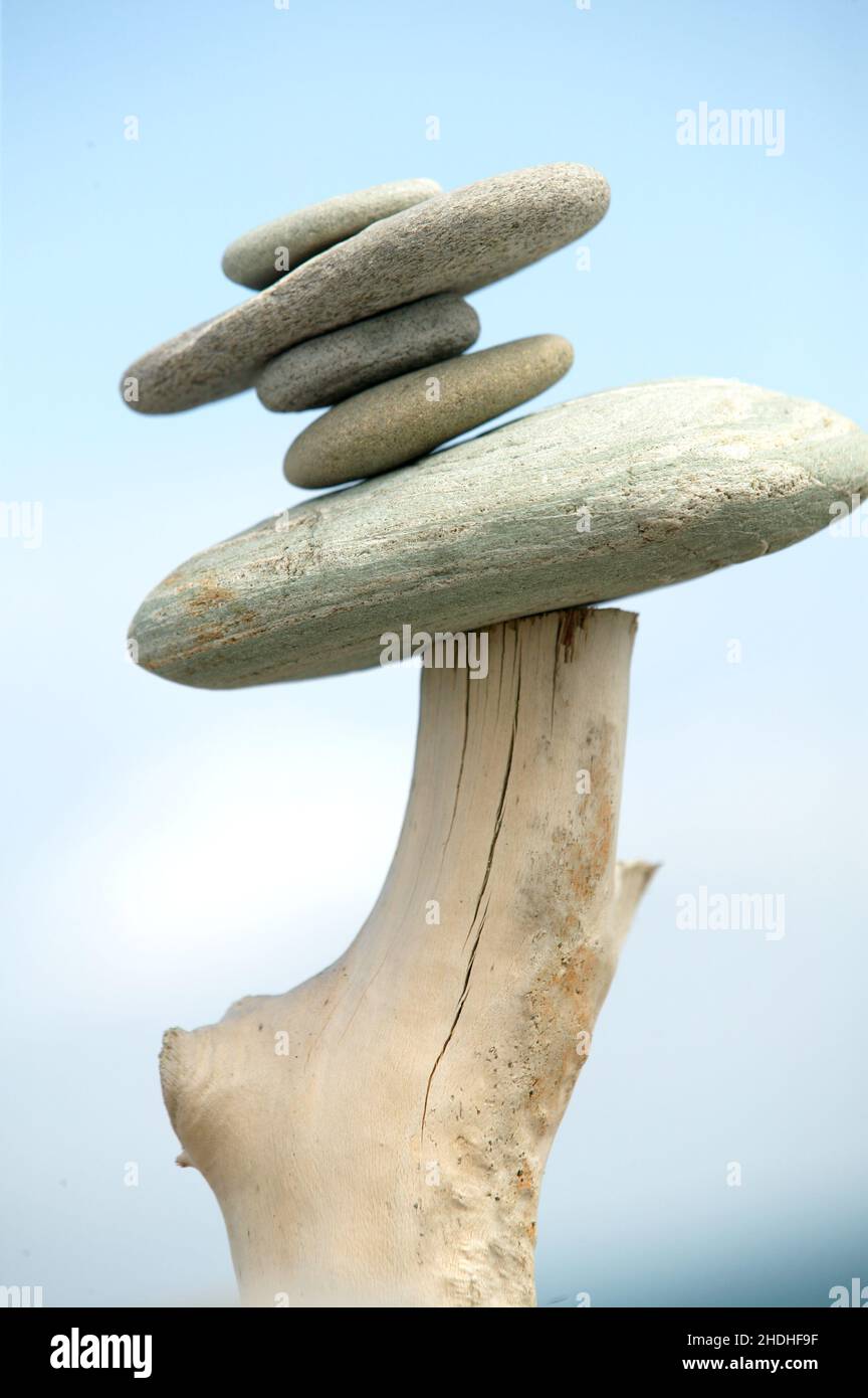 stone, stack, balance, stones, stacking, stacks, balances Stock Photo ...