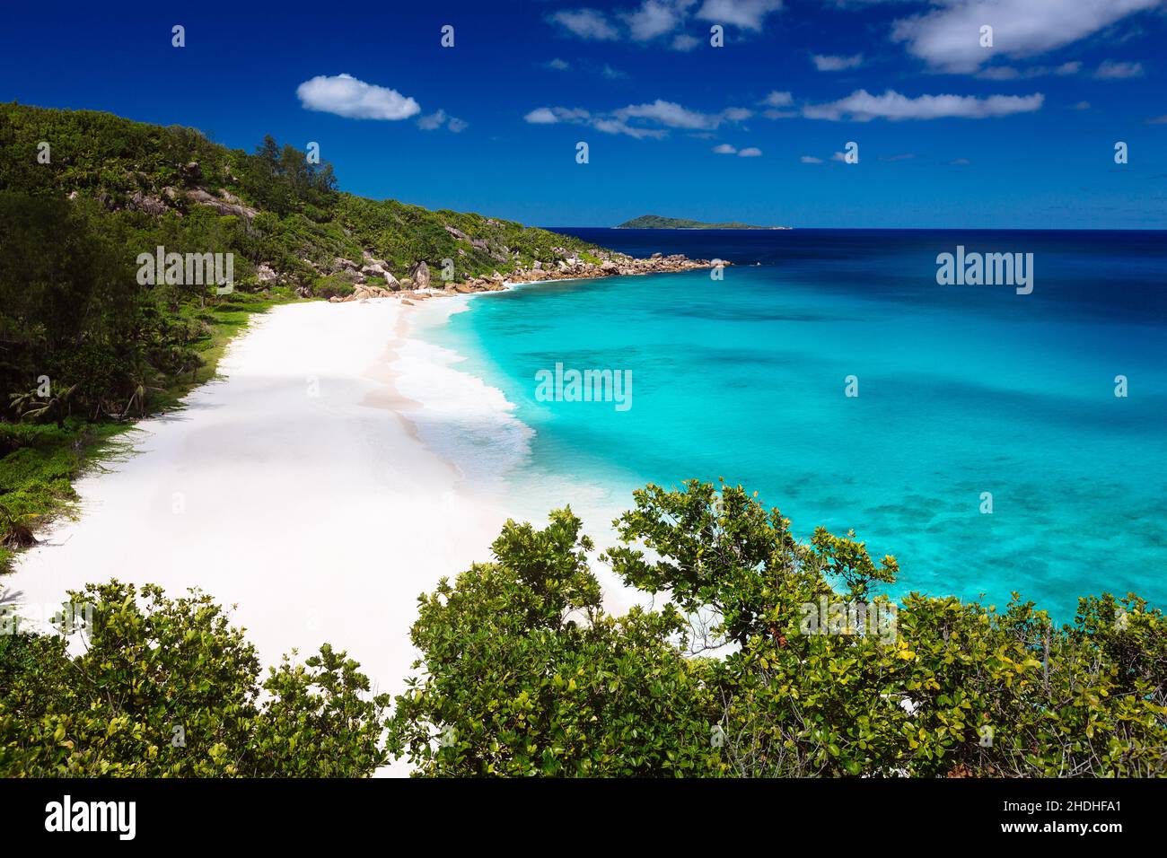 seychelles, remote beaches Stock Photo - Alamy
