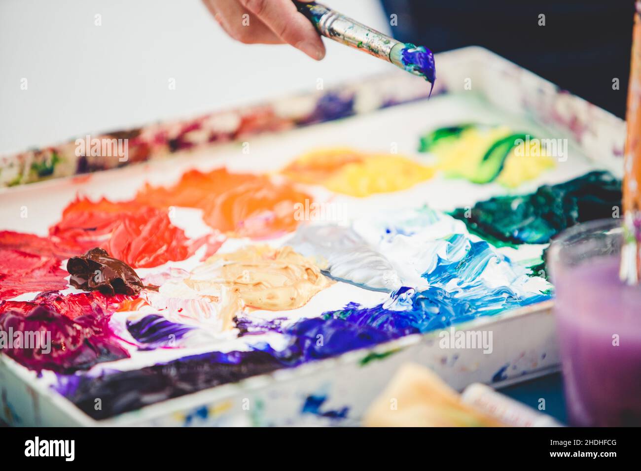 Paintbox colors hi-res stock photography and images - Alamy