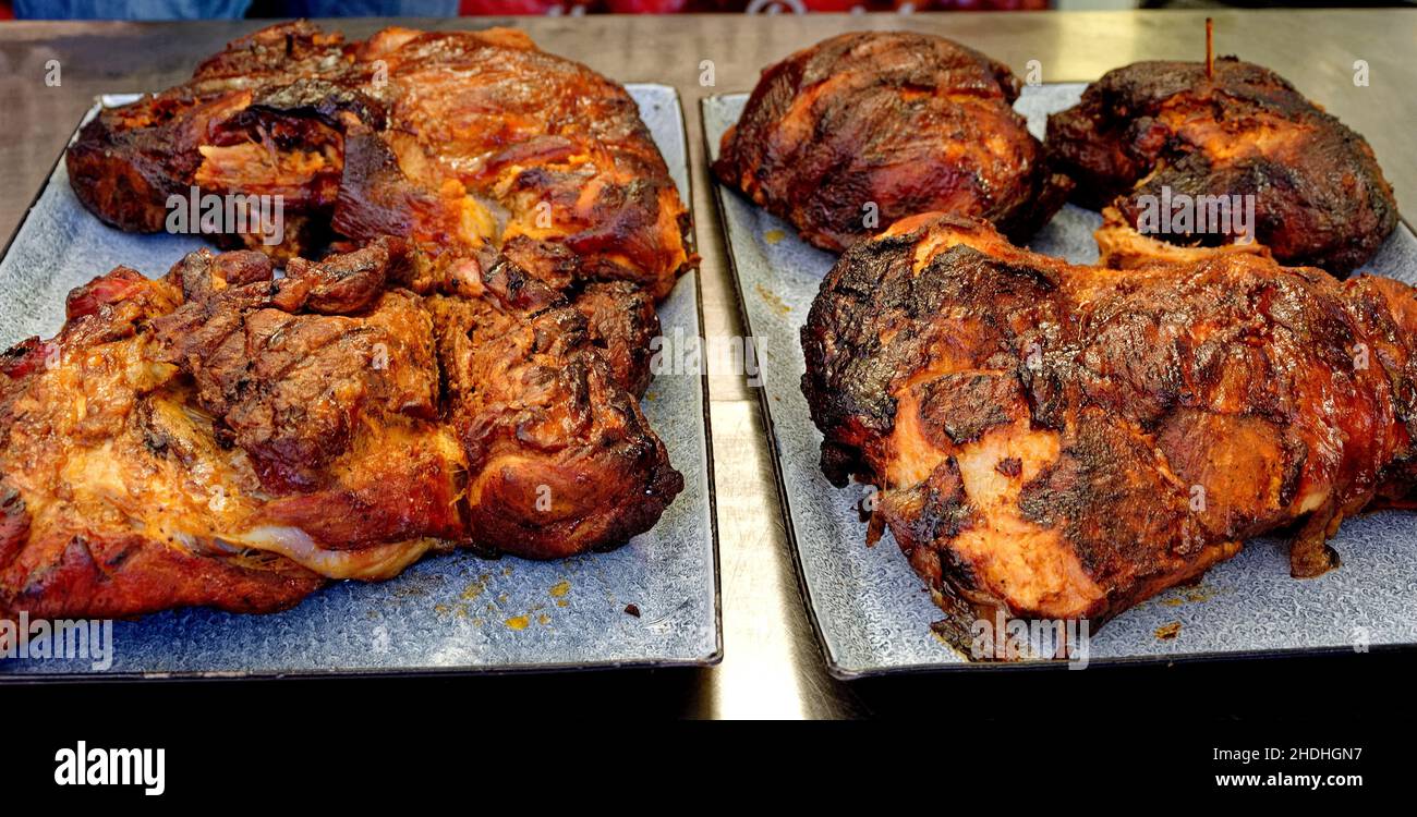 pork, boiled, porks, boiles Stock Photo - Alamy