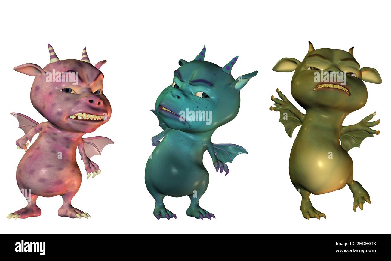 figurine, devil, figurines, devils, imp Stock Photo - Alamy