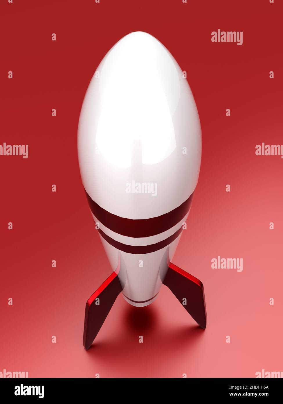 Retro rocket hi-res stock photography and images - Alamy