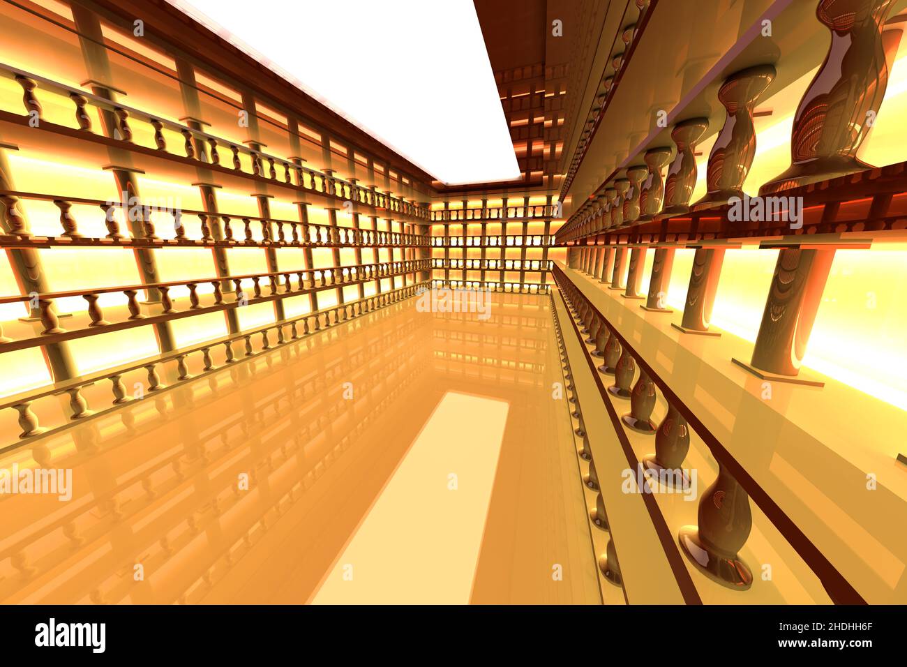 hall, 3d, atrium, halls, atriums Stock Photo - Alamy