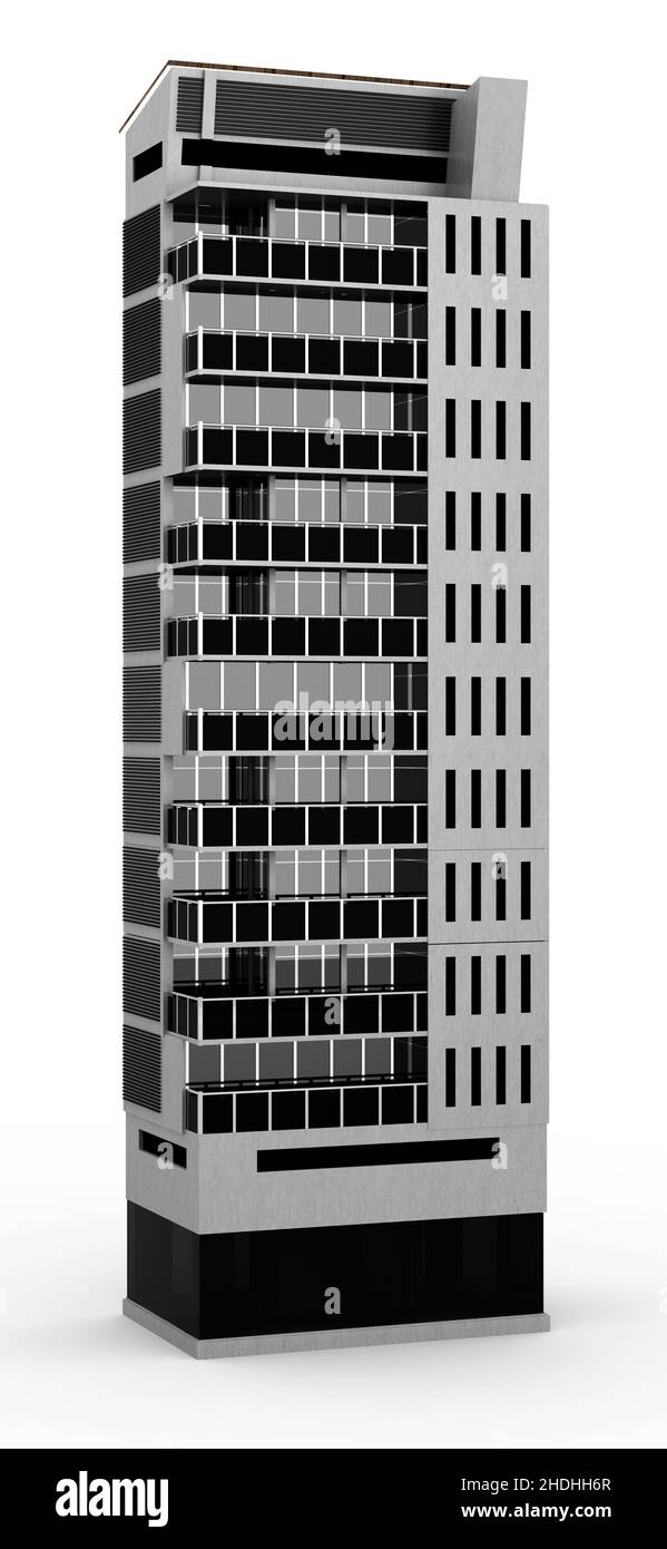 Office building office buildings structure structures Cut Out Stock ...