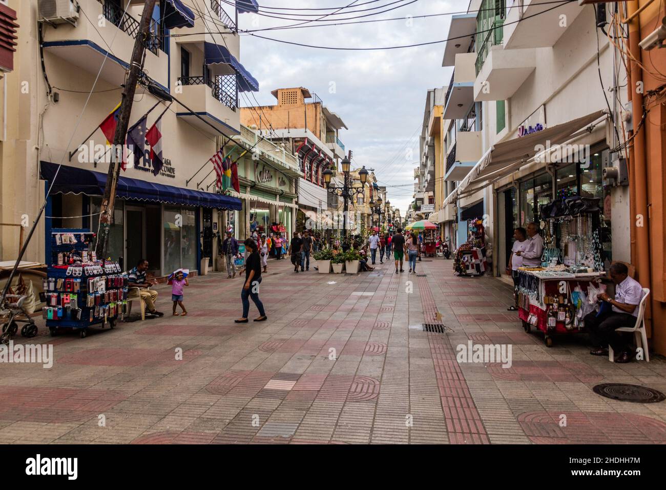 SANTO DOMINGO, DOMINICAN REPUBLIC - NOVEMBER 21, 2018: View of ...