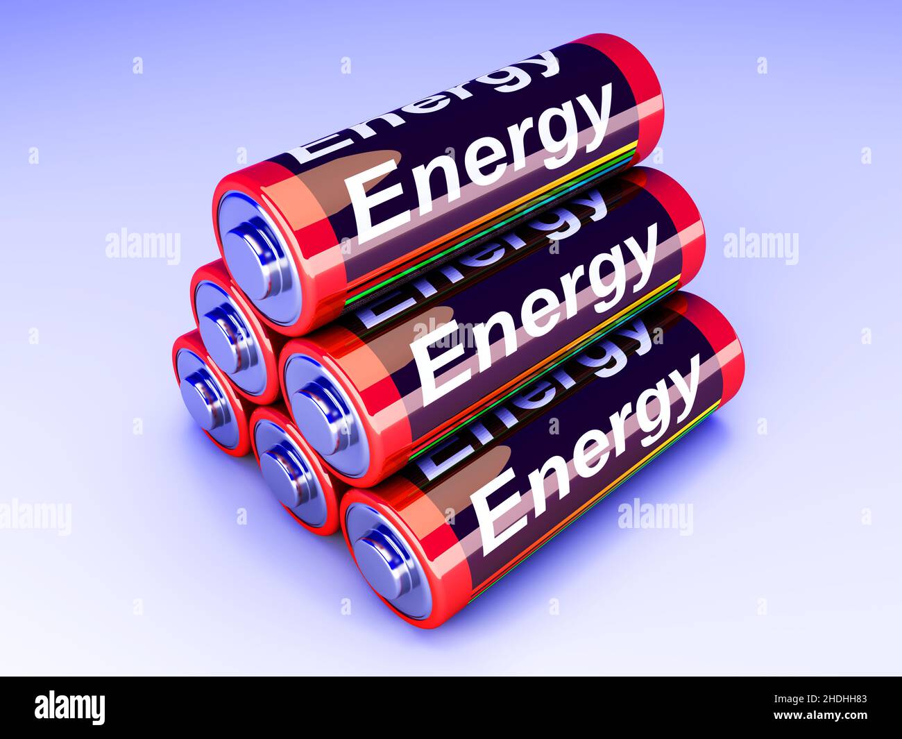 energy, mignon, battery, energies, mignons, batteries Stock Photo - Alamy