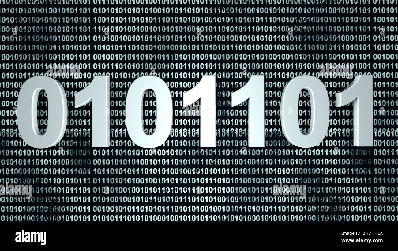 binary code, numbers, binary codes, number Stock Photo - Alamy