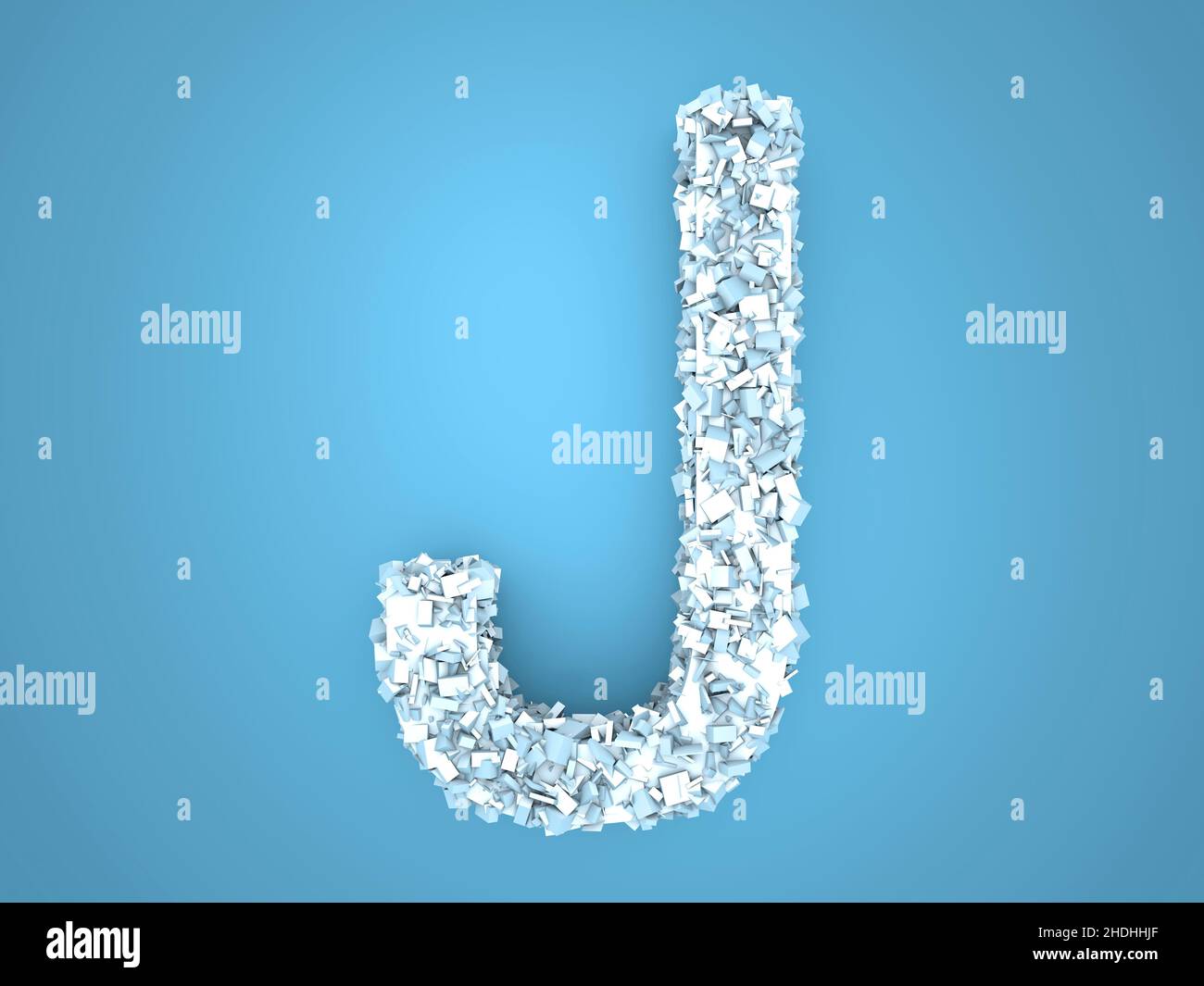 Metallic letter j hi-res stock photography and images - Alamy