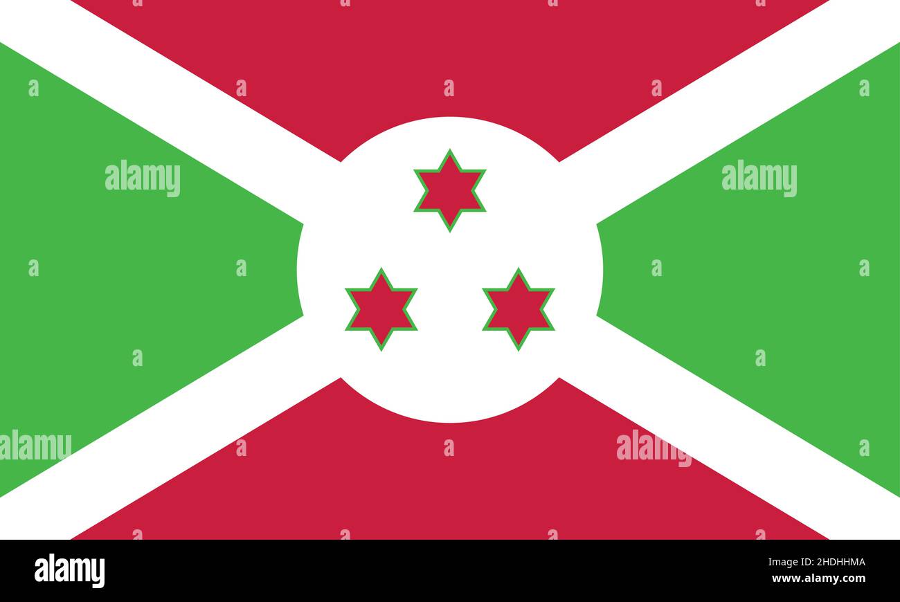 Burundi official flag of country Stock Vector Image & Art - Alamy