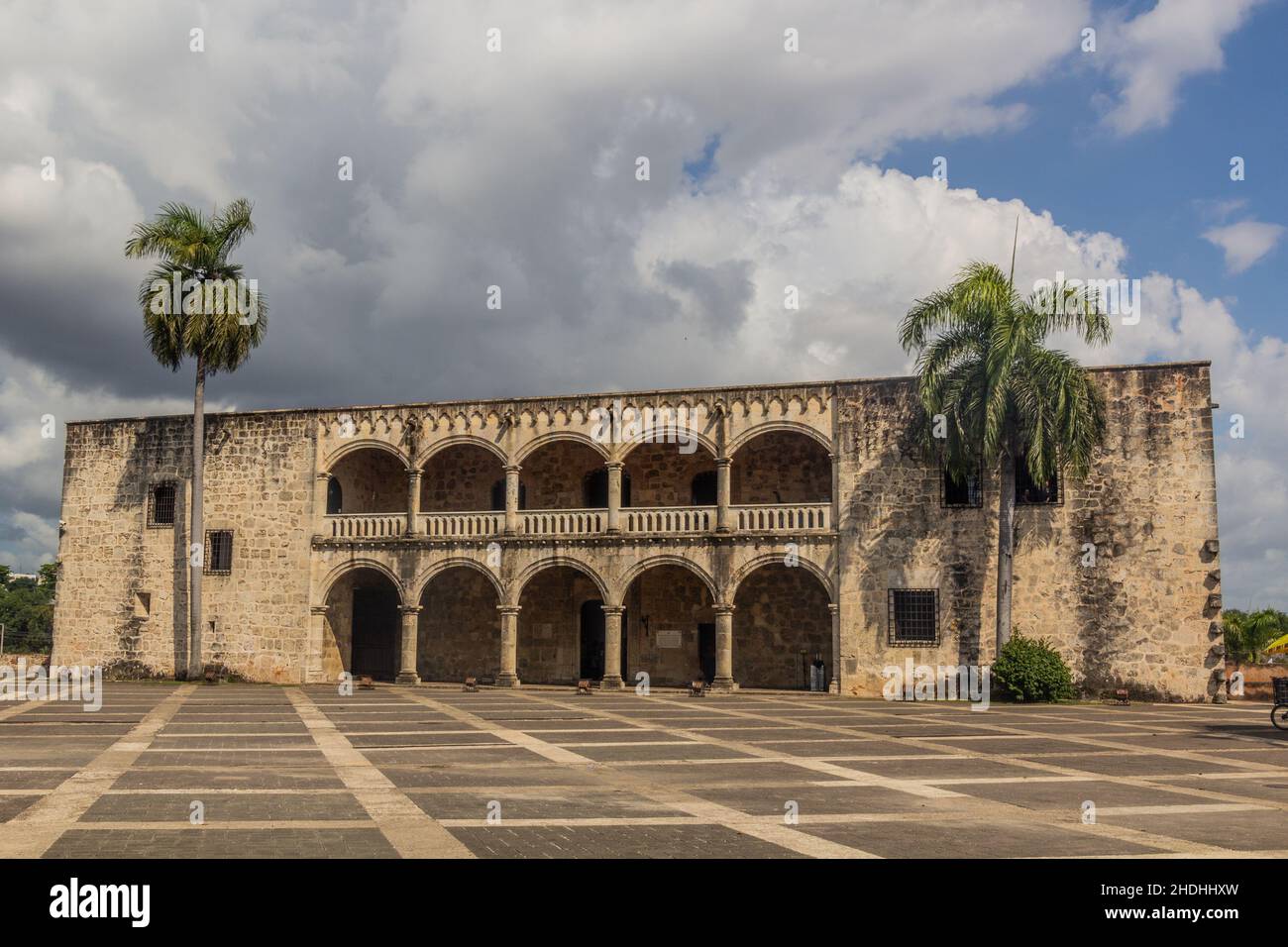 Alcazar del Colon building in Santo Domingo, capital of Dominican ...