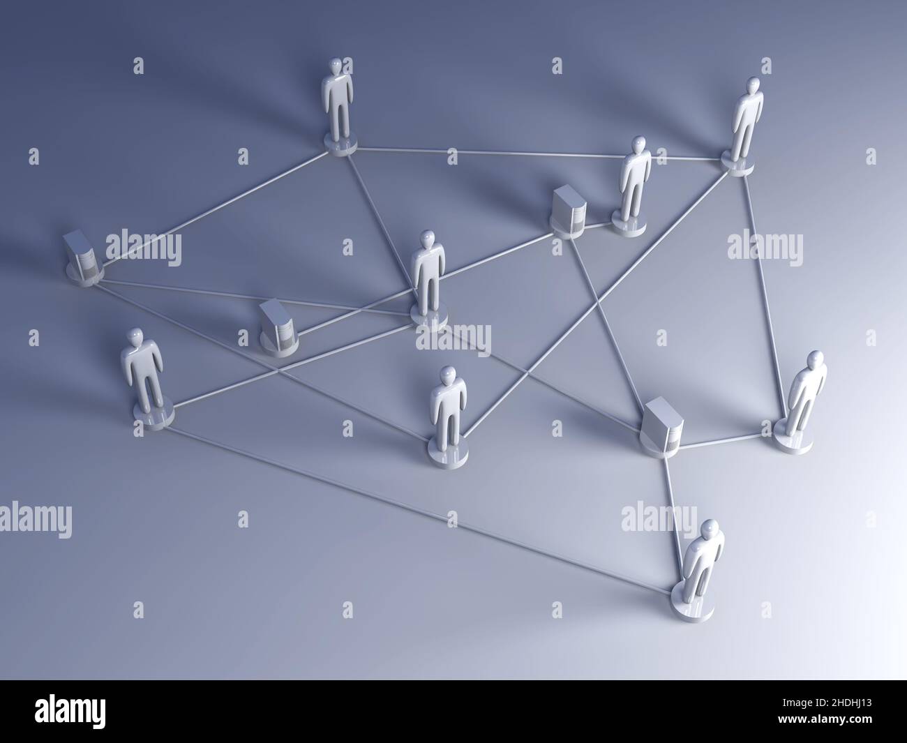 Networked computers hi-res stock photography and images - Alamy