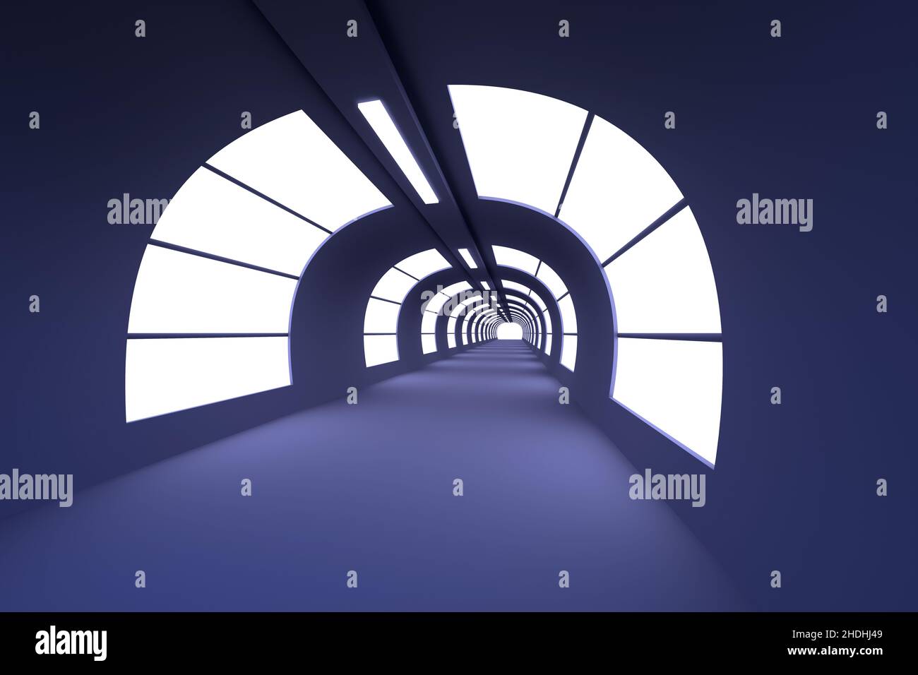 futuristic, passage, corridor, futuristics, passages, corridors ...
