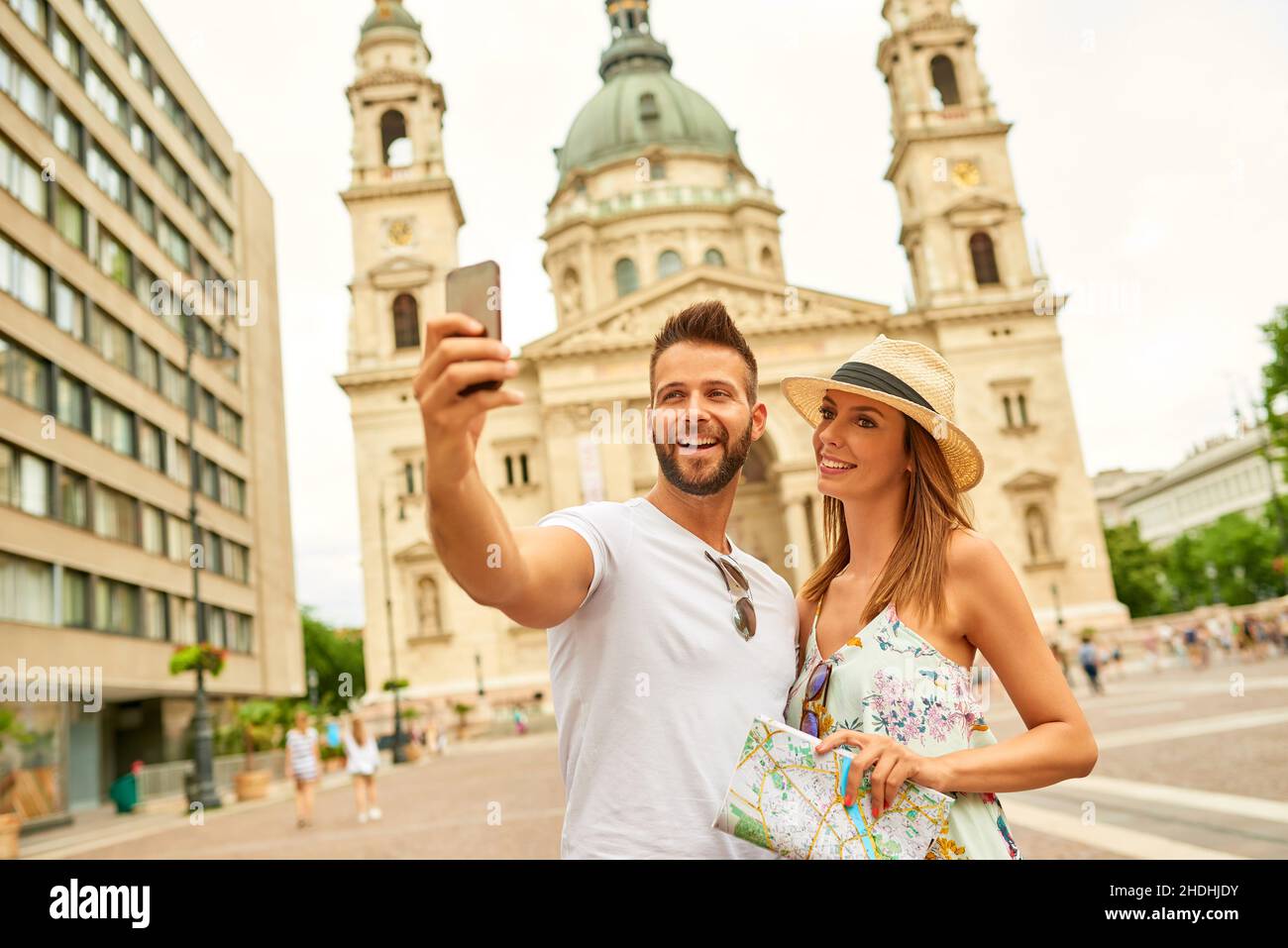 couple, city trip, self portrait, pairs, city trips, portrait ...