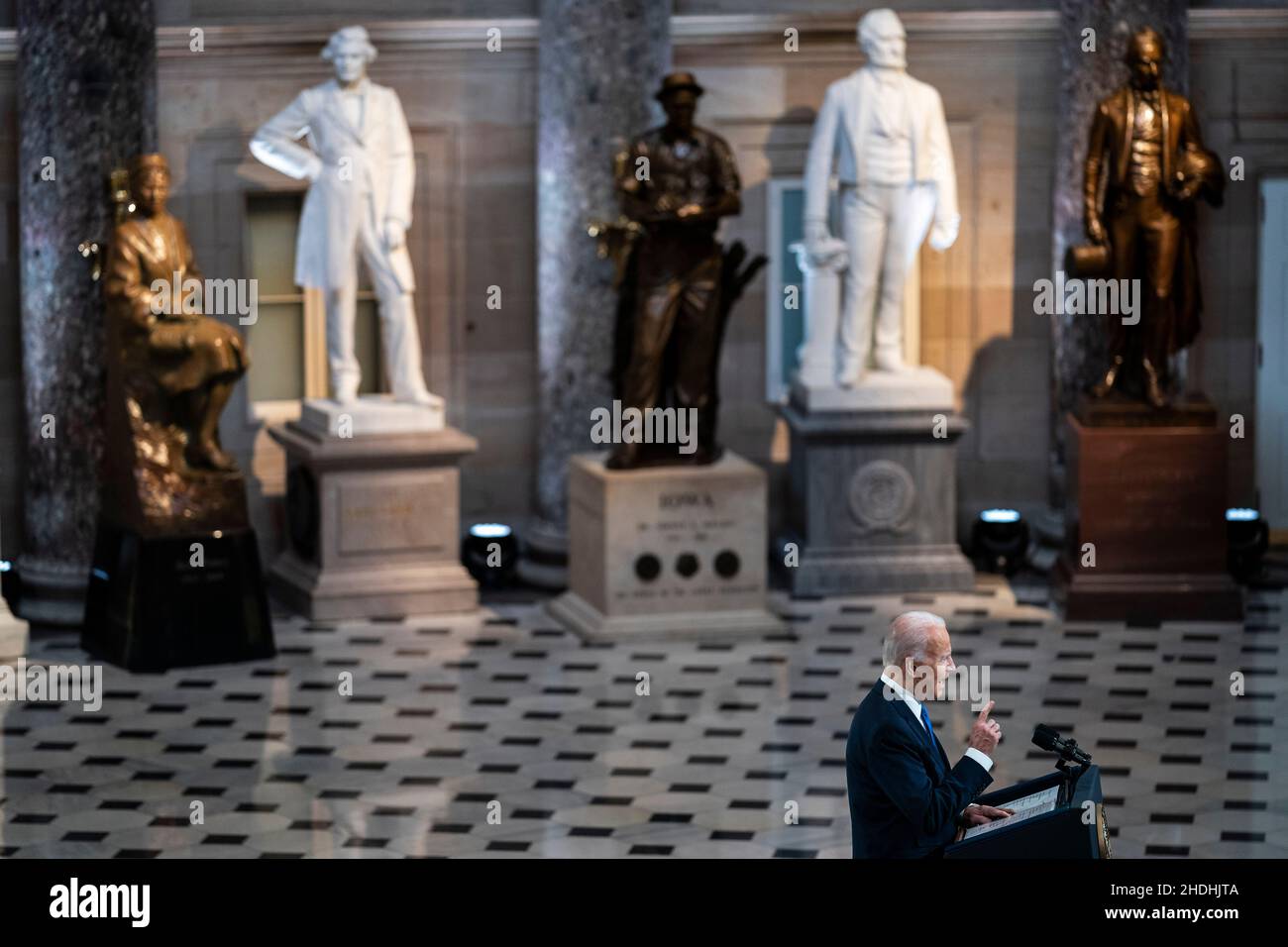Washington, DC. 06th Jan, 2022. United States President Joe Biden ...