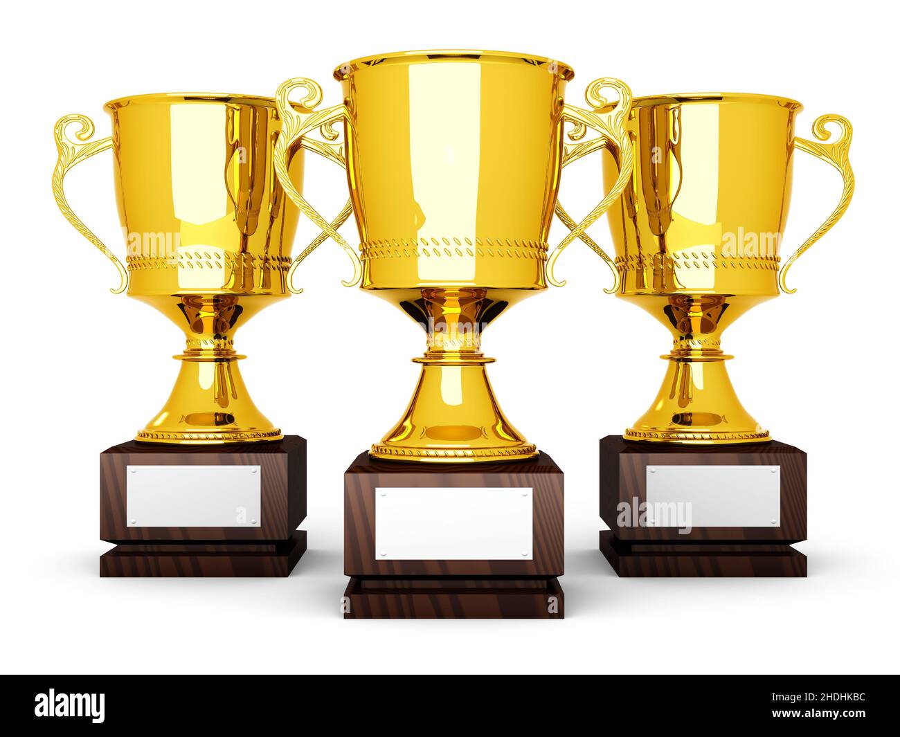 The winners trophies Cut Out Stock Images & Pictures - Alamy