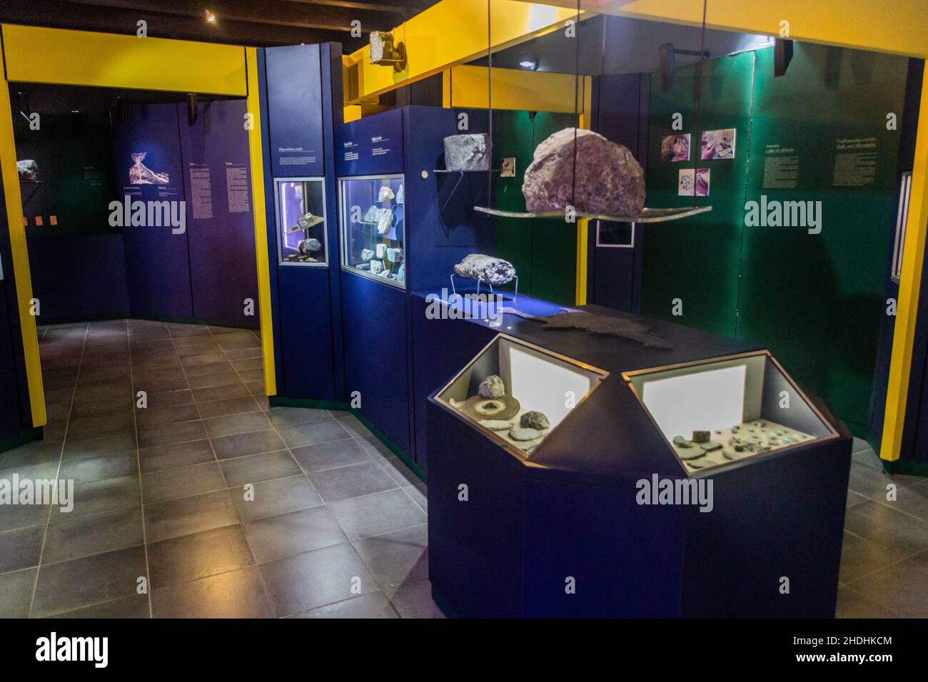 SANTO DOMINGO, DOMINICAN REPUBLIC - NOVEMBER 24, 2018: Exhibits in the ...