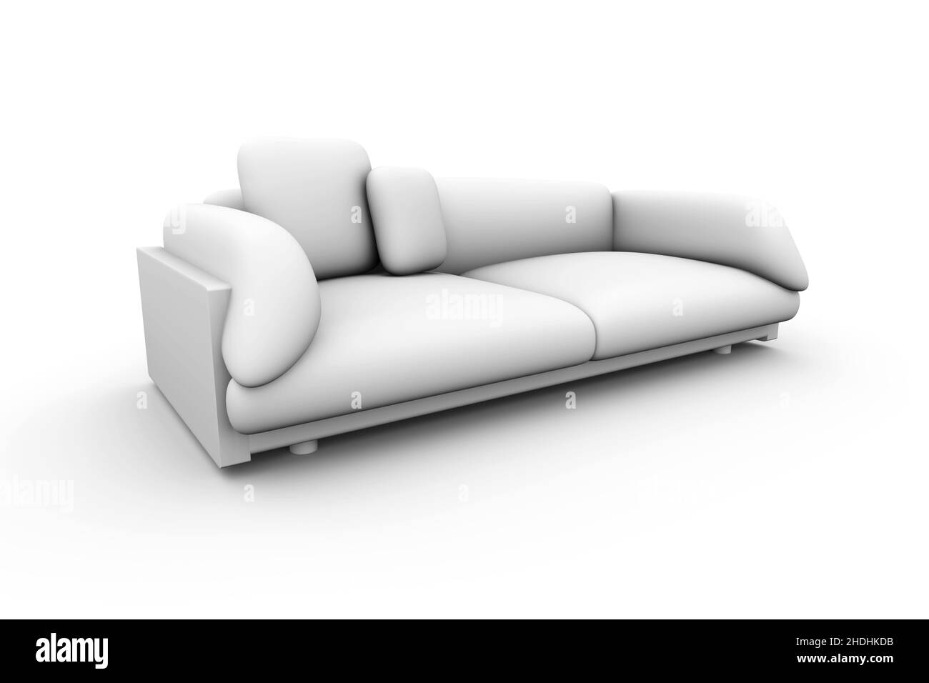 Sofa pillows Black and White Stock Photos & Images - Alamy