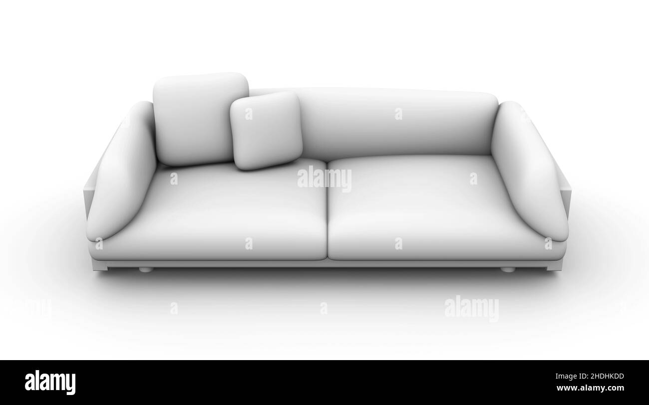 Sofa pillows Black and White Stock Photos & Images - Alamy