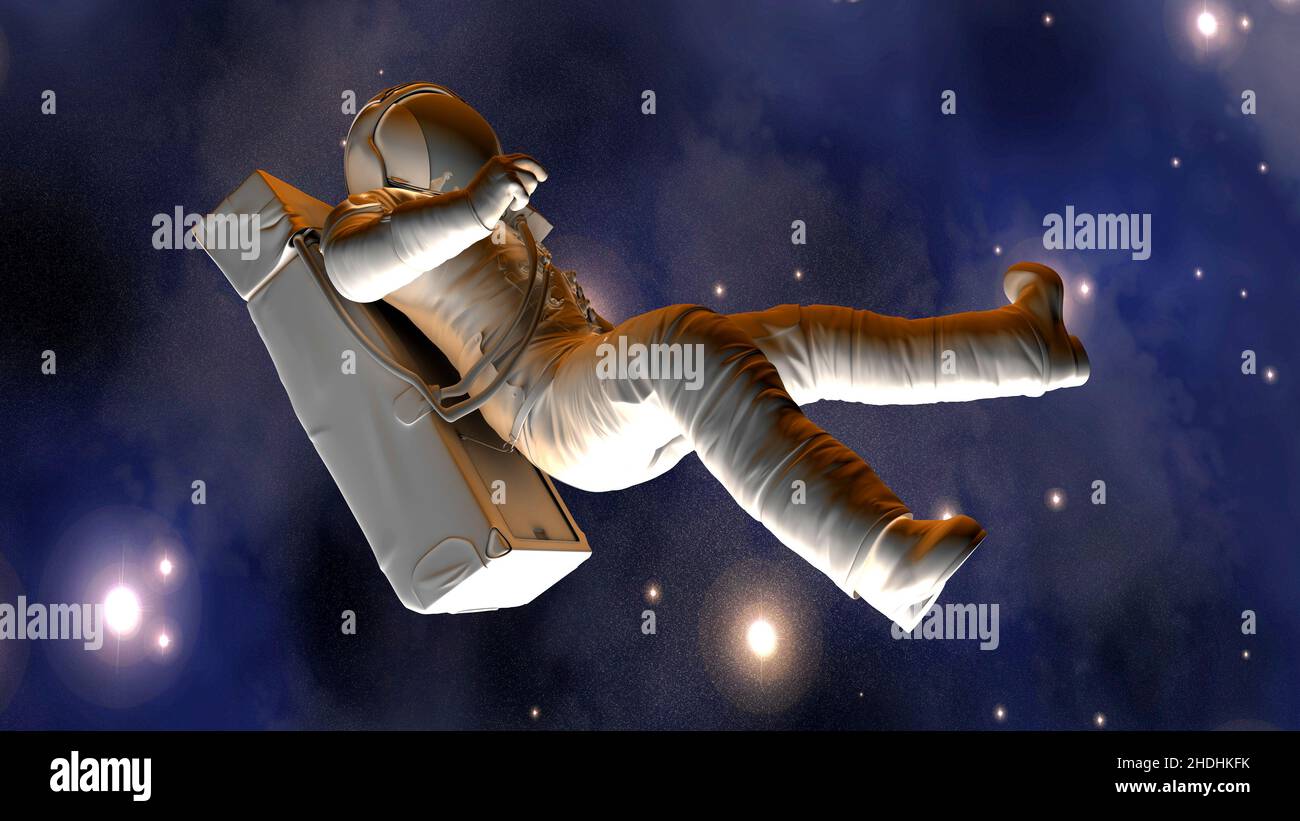 space, flying, astronaut, spaces, fly, to fly Stock Photo - Alamy