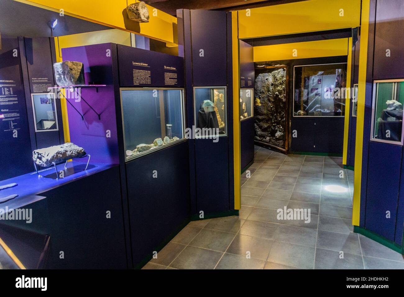 SANTO DOMINGO, DOMINICAN REPUBLIC - NOVEMBER 24, 2018: Exhibits in the ...