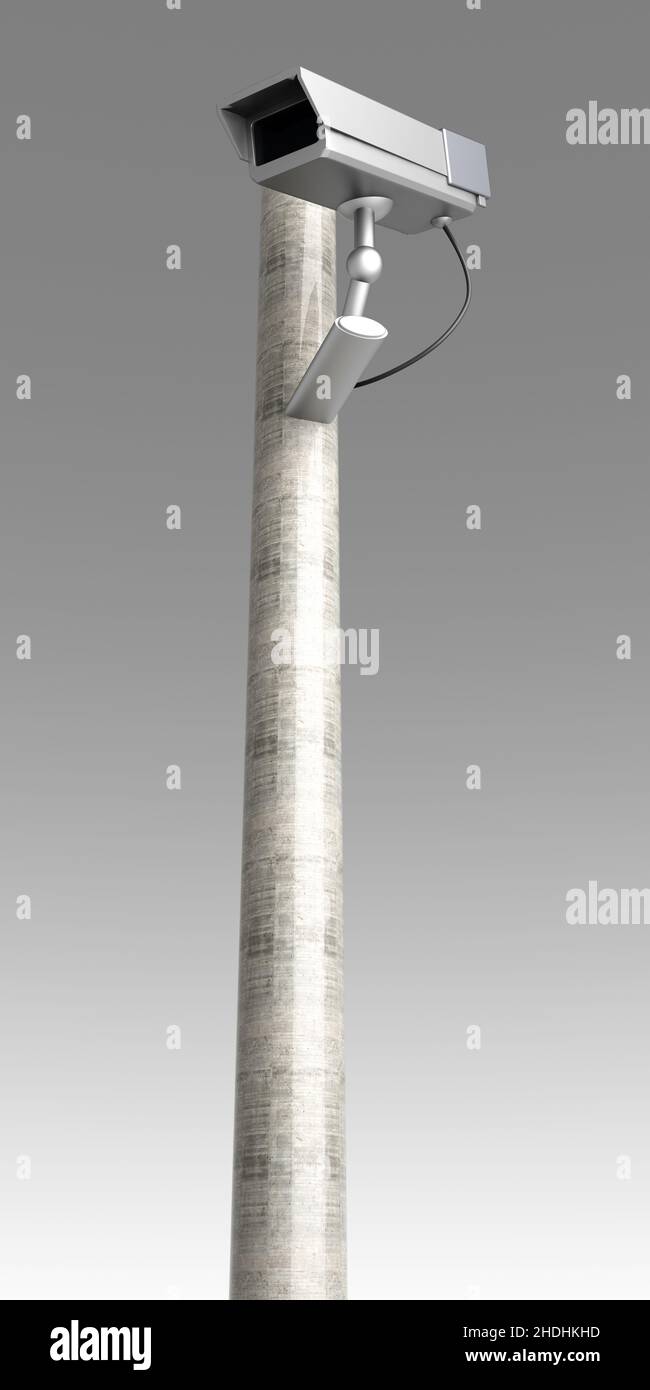 security camera, monitoring camera, observation camera, security ...