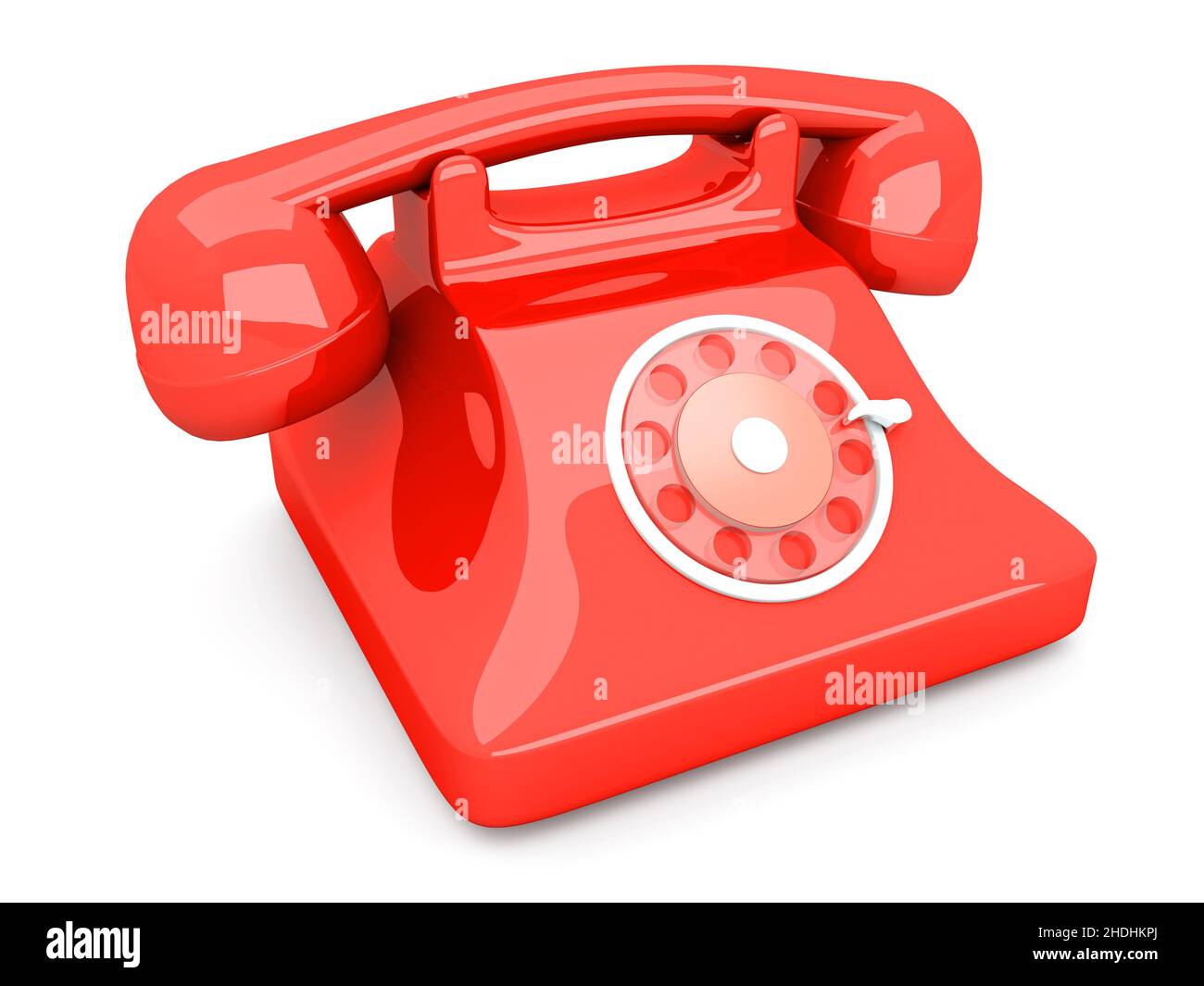 telephone, retro, red, rotary phone, phone, phones, telephones, old ...