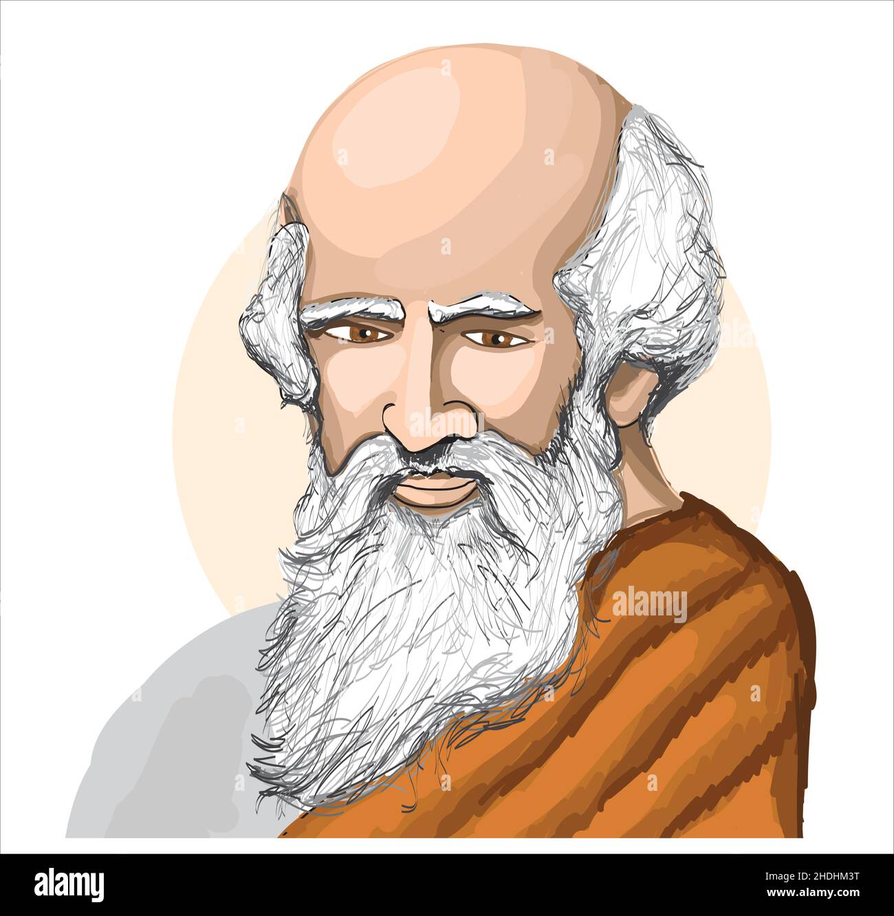 Archimedes greek mathematician and inventor Stock Vector Images - Alamy