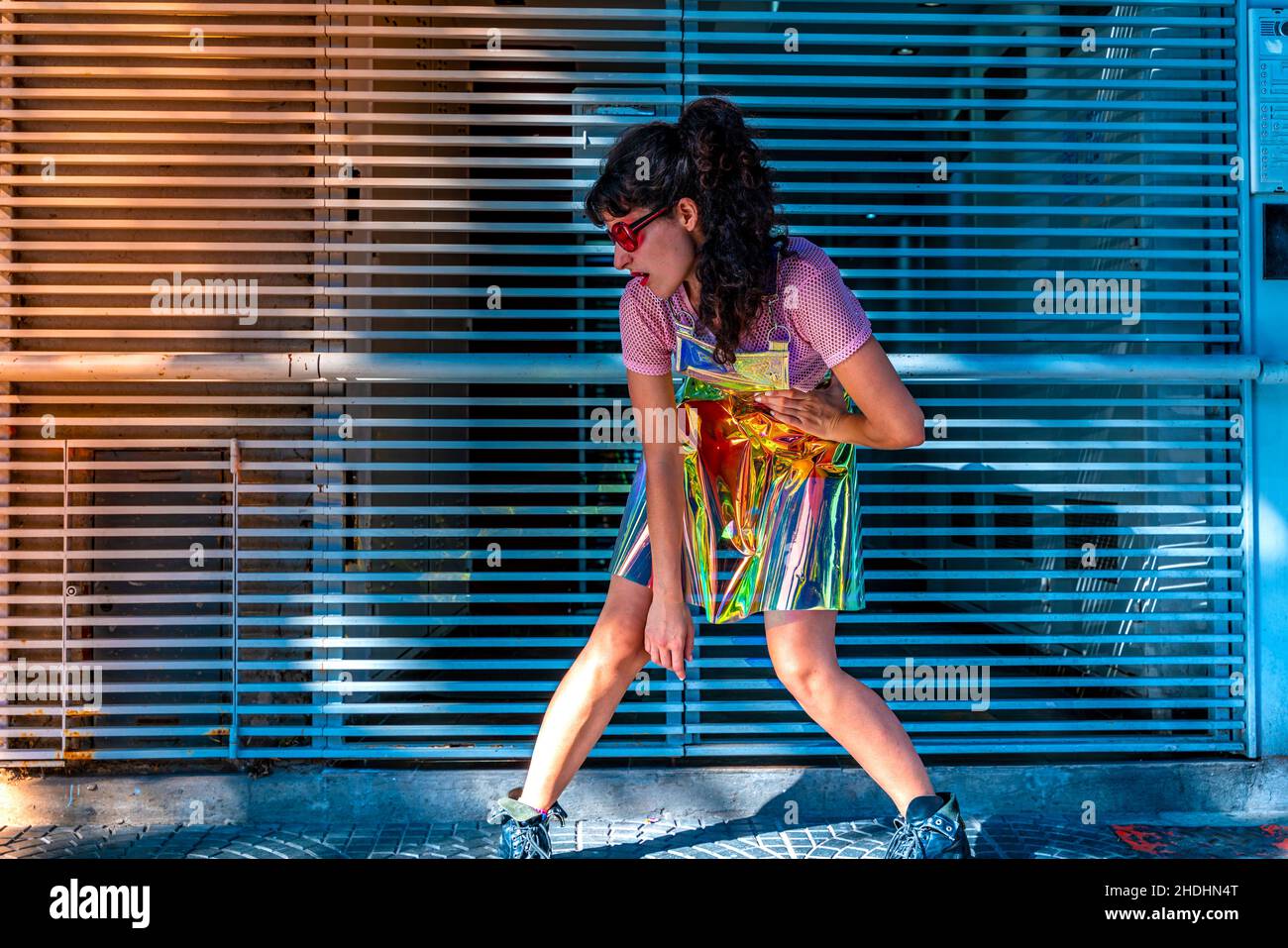 fashion, pose, crazy, techno, fashions, poses, crazies, technos Stock ...