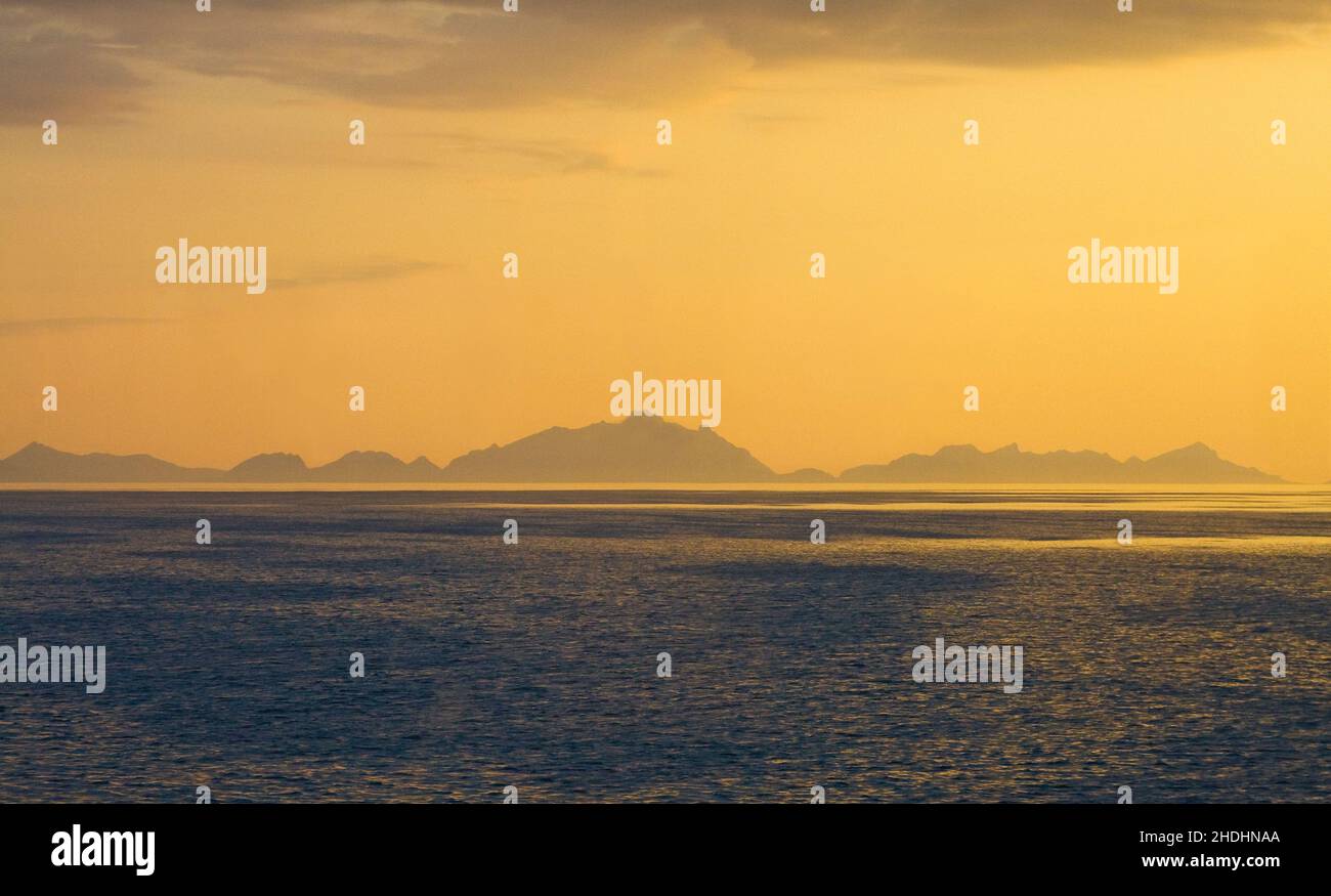 landscape, norway, midnight sun, vestfjord, landscapes, rural, rural ...