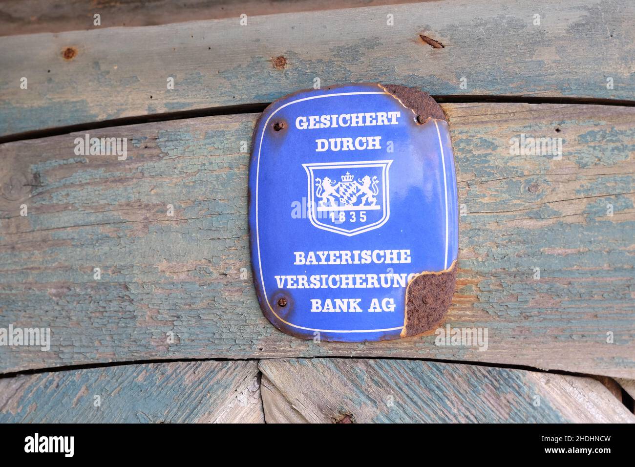 Enamel sign hi-res stock photography and images - Alamy