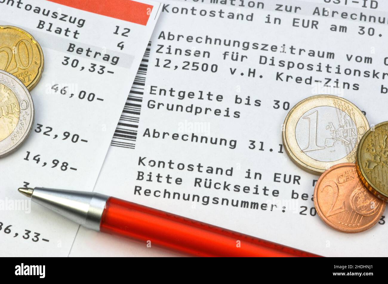 bank statement, bank statements Stock Photo - Alamy