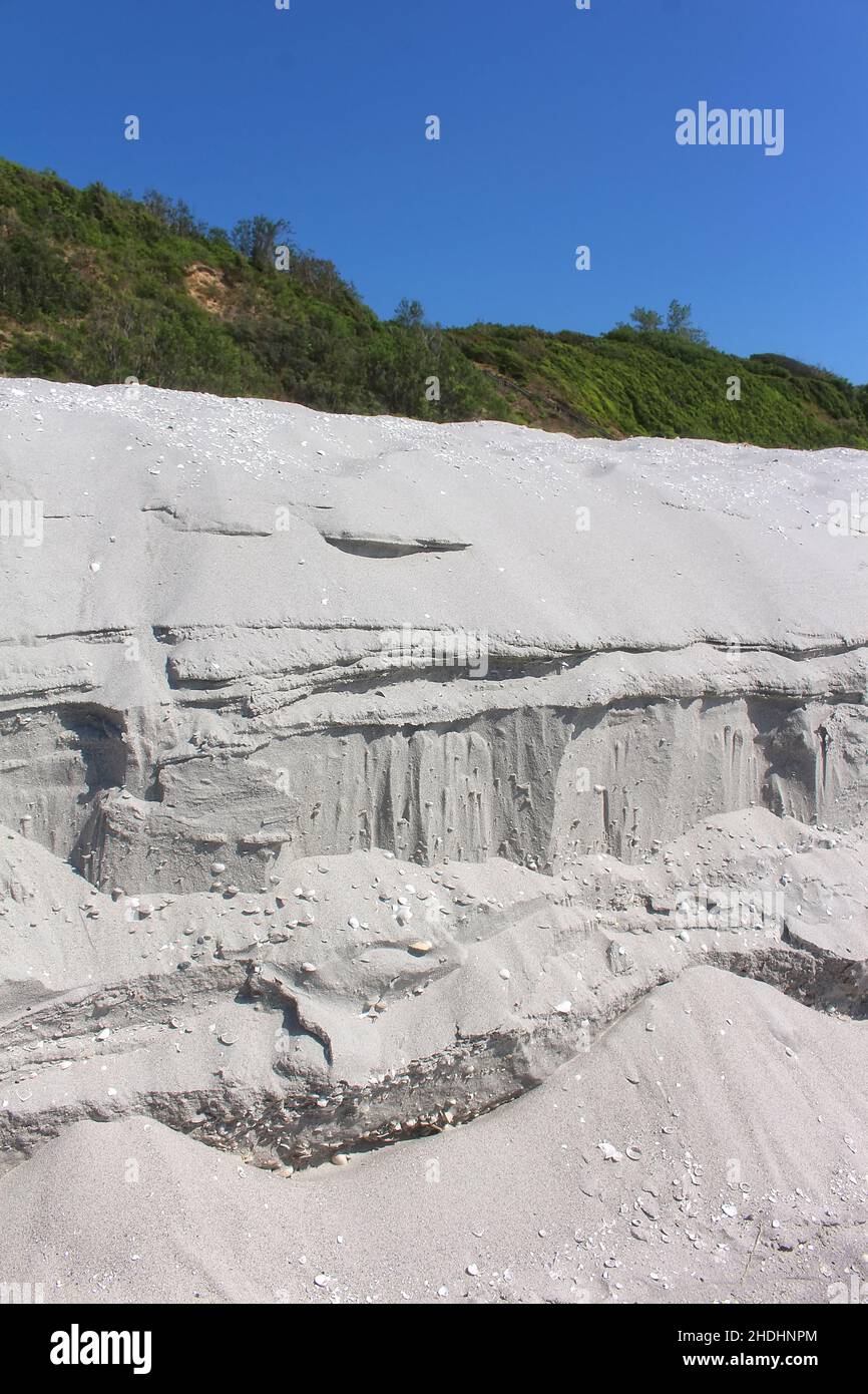 sand, mussels, hiddensee, sands, mussel, hiddensees Stock Photo - Alamy