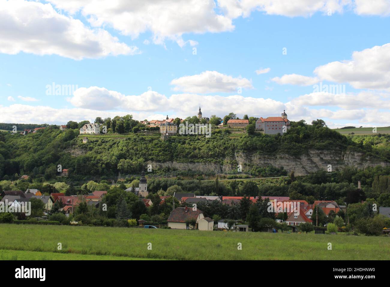 dornburg castles, dornburg castle Stock Photo - Alamy