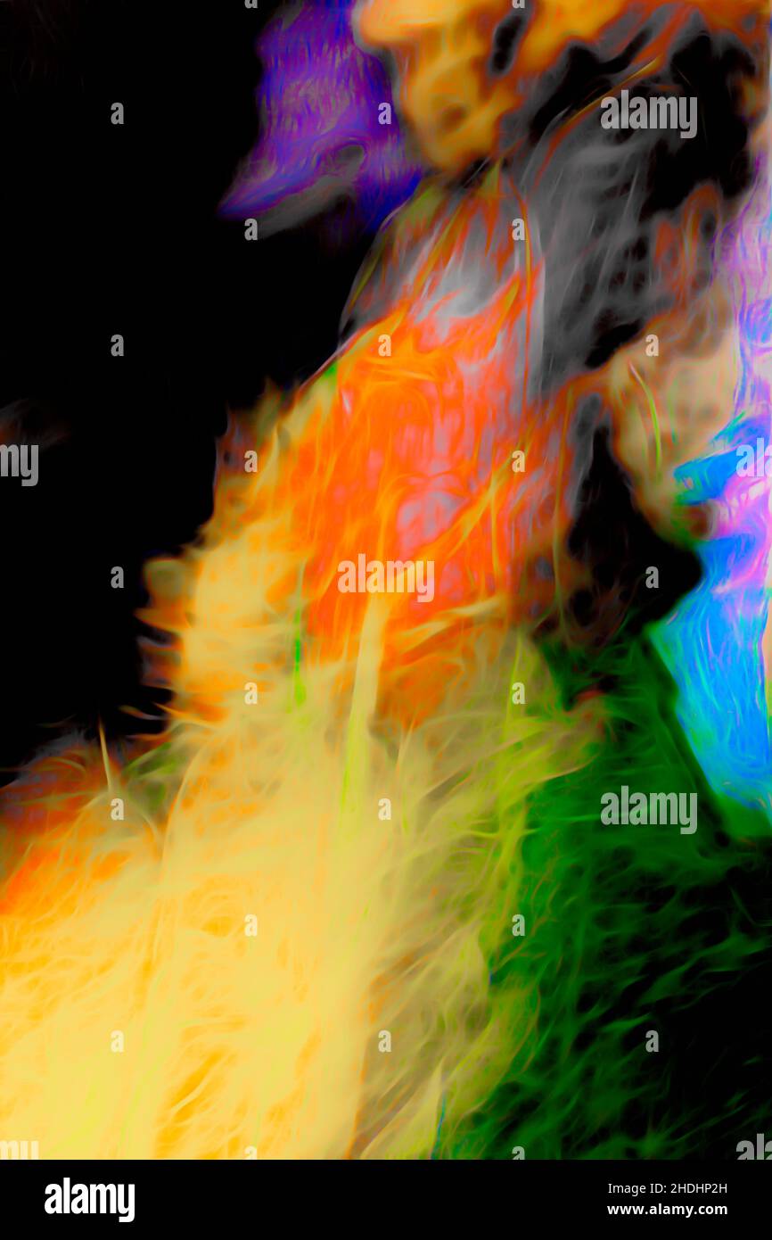 multi colored, flames, multi coloreds, fire, flame Stock Photo - Alamy