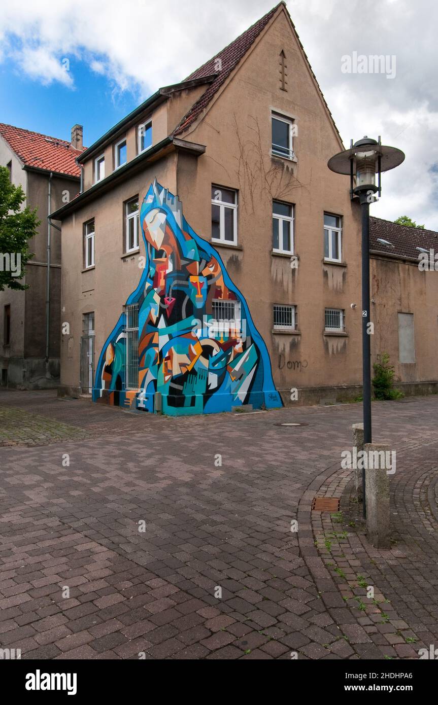 house, graffiti, houses, graffitis Stock Photo - Alamy