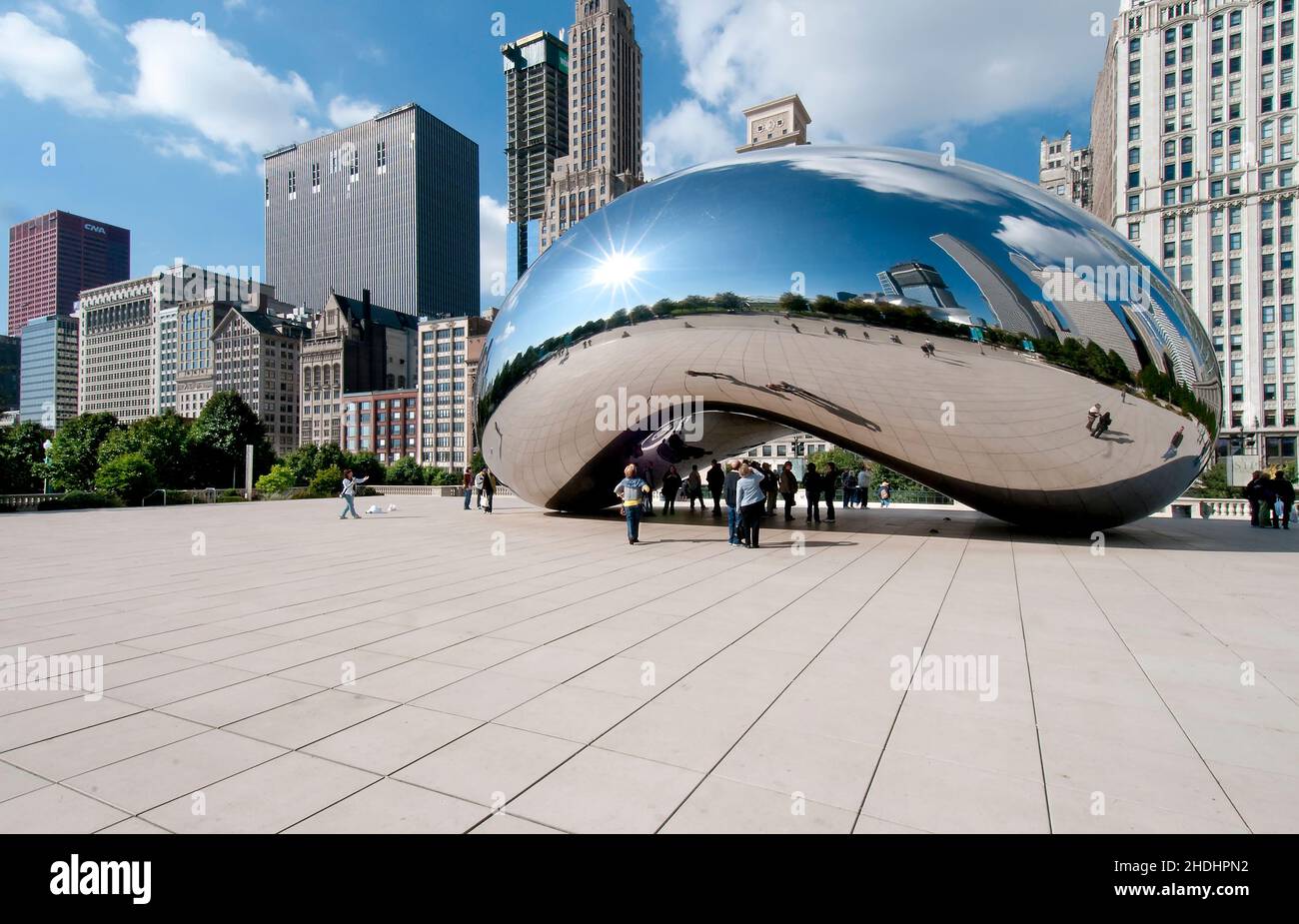 chicago, millenium park, chicagos Stock Photo - Alamy