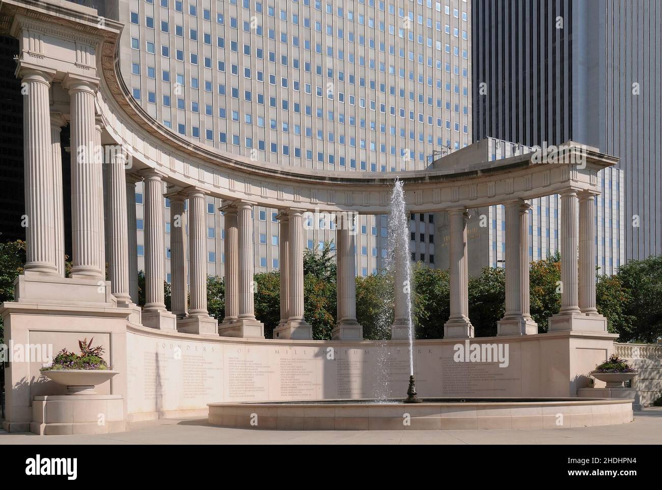 chicago, millennium monument, chicagos, millennium monuments Stock ...