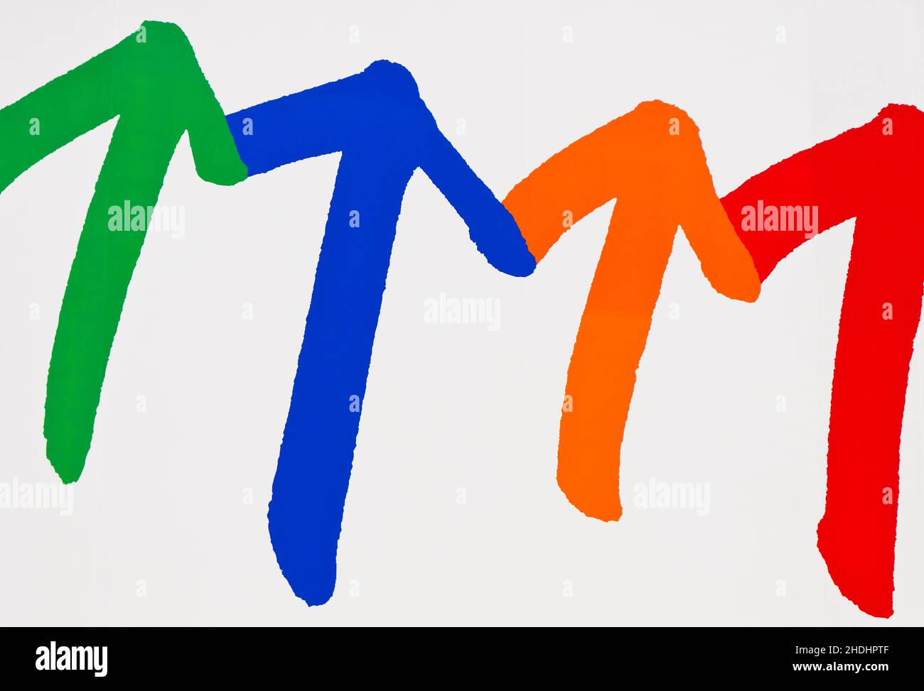 Upward arrows growth progression hi-res stock photography and images ...