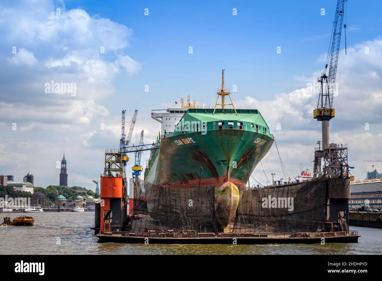 dry dock, shipyard, dry docks, shipyards Stock Photo - Alamy