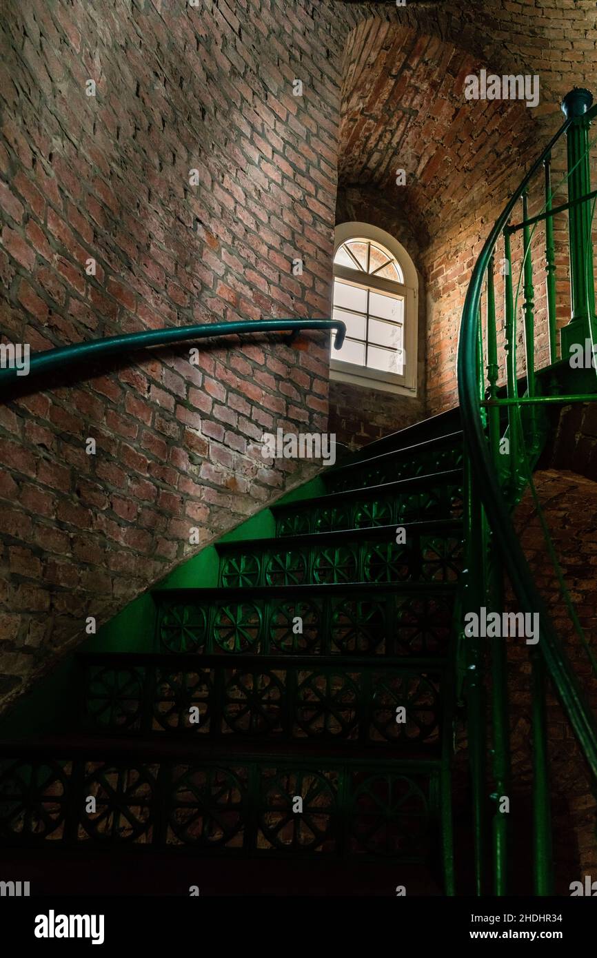 castle, window, spiral staircase, castles, windows, spiral staircases ...