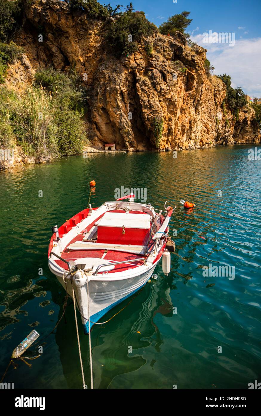 boat, crete, agios nikolaos, boats, cretes Stock Photo - Alamy