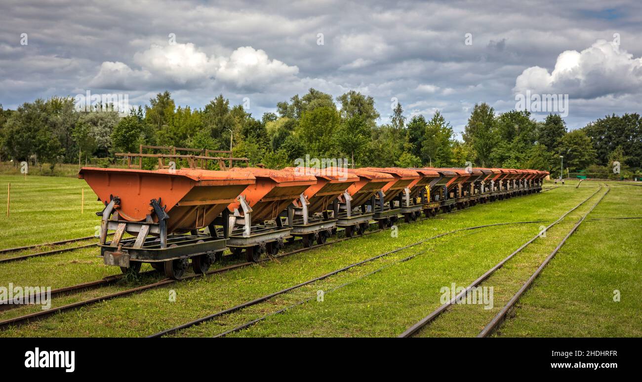 wagon, freight wagon, wagons, freight wagons Stock Photo - Alamy